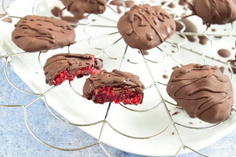 Indulgent Chocolate-Draped Raspberry Delights - MothersMight
